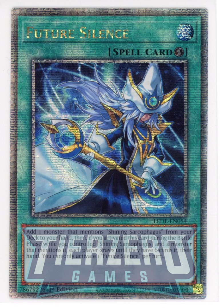 LEDE-EN054 - Future Silence - Quarter Century Secret Rare - Quick-Play