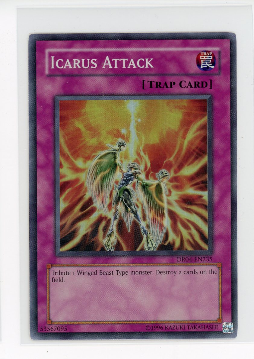 DR04-EN235 - Icarus Attack - Super Rare - Trap Card - Dark Revelation