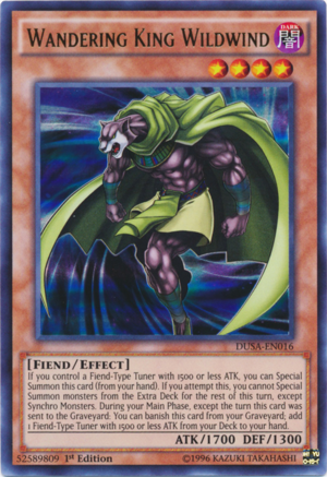 DUSA-EN016 - Wandering King Wildwind - Ultra Rare - Effect Monster - 1