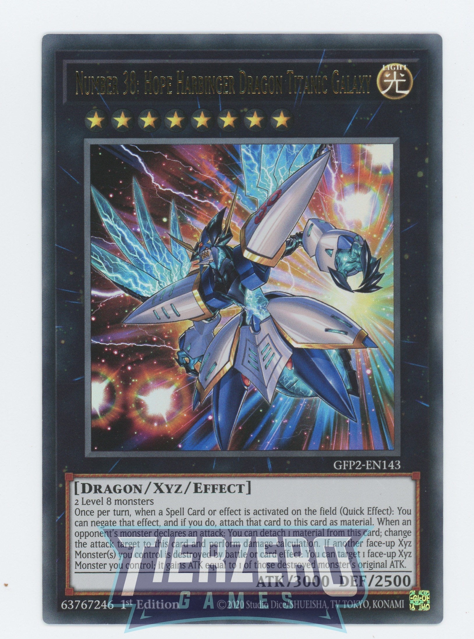GFP2-EN143 - Number 38: Hope Harbinger Dragon Titanic Galaxy - Ultra R