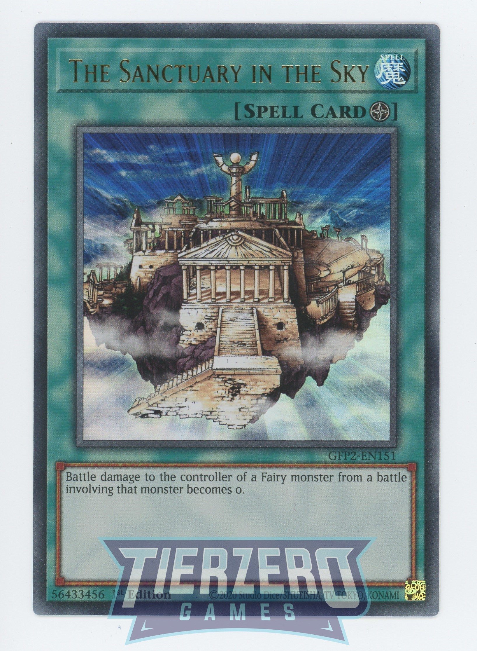 GFP2-EN151 - The Sanctuary in the Sky - Ultra Rare - Field Spell - Gho