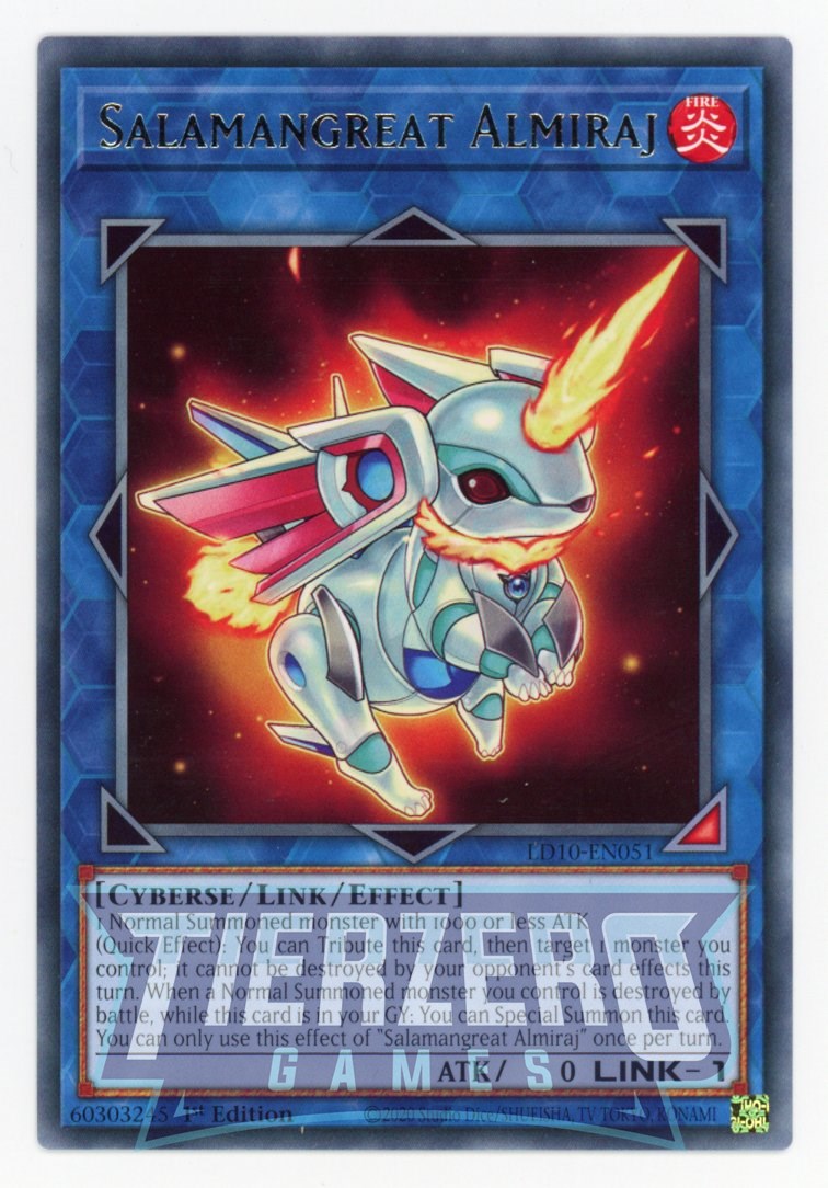 LD10-EN051 - Salamangreat Almiraj - Rare - Effect Link Monster - Legen