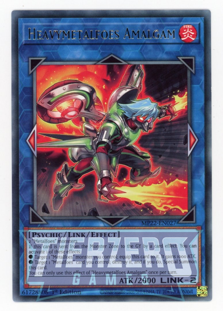 MP22-EN027 - Heavymetalfoes Amalgam - Rare - Effect Link Monster - Meg