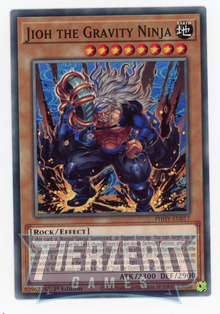 PHHY-EN017 - Jioh the Gravity Ninja - Common - Effect Monster - Photon